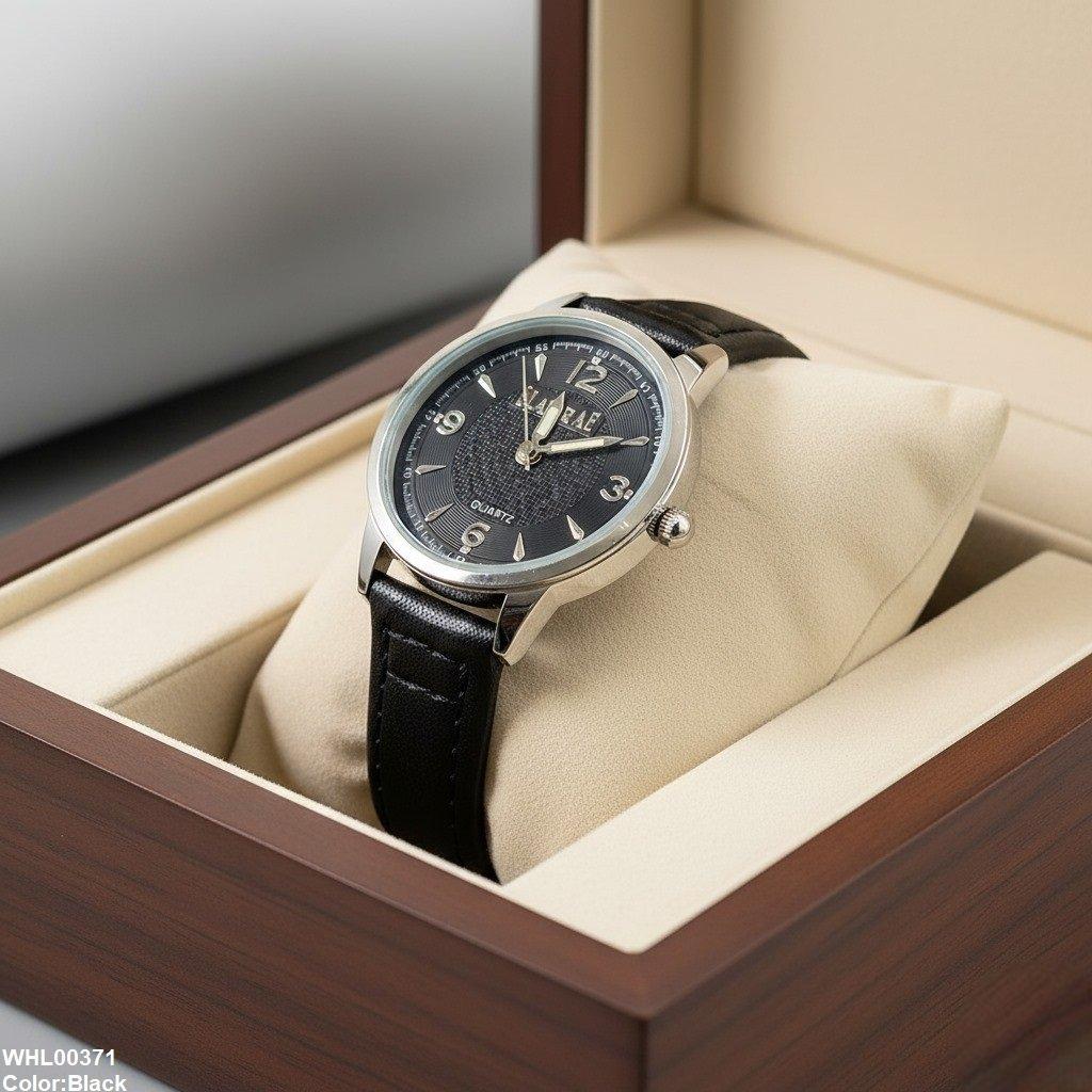 WHL00371 IWA Imp Round Dial Unisex Leather Strap Watch - WHL – TJ Watches